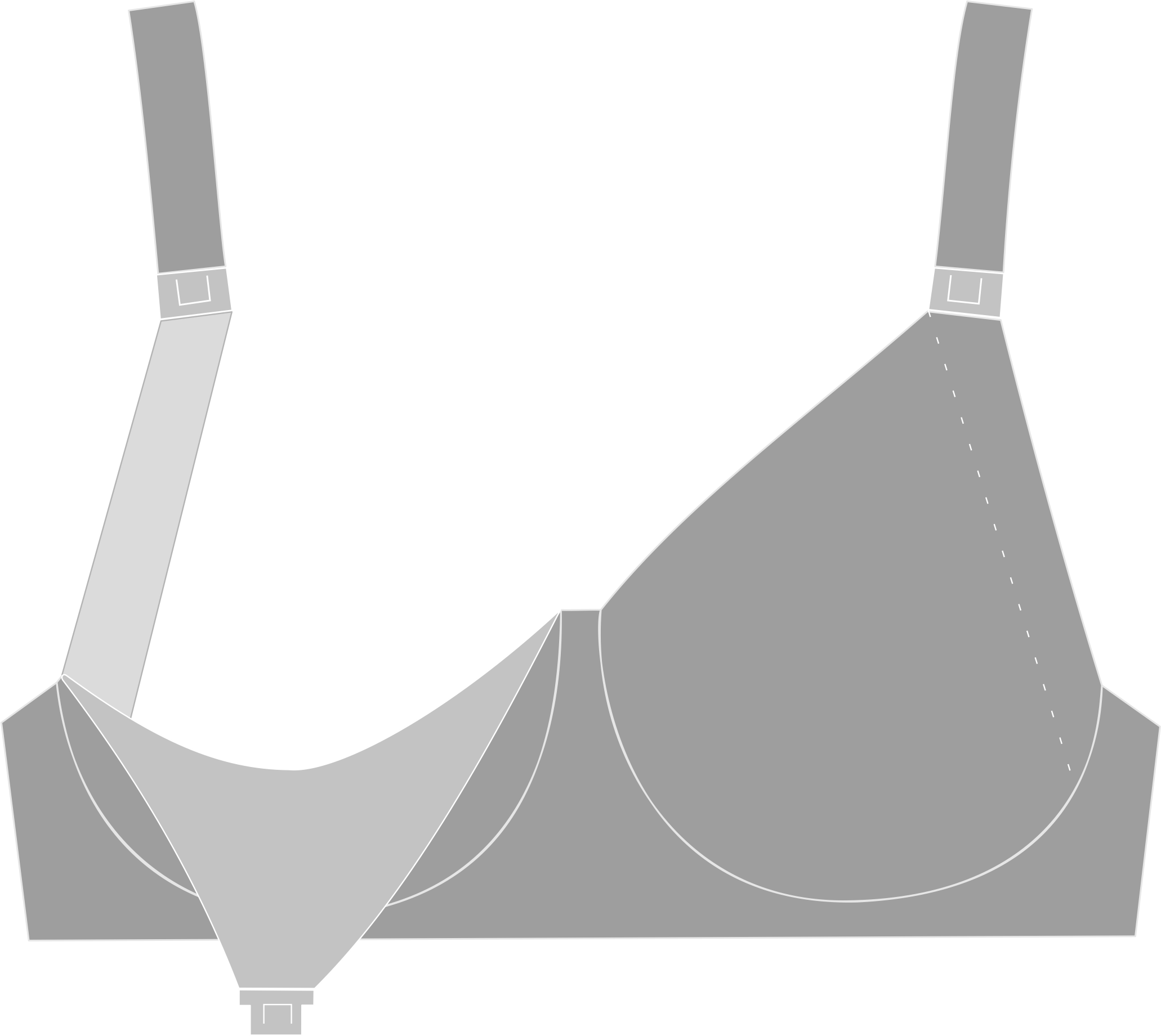 Typy vsadek kojicích podprsenek